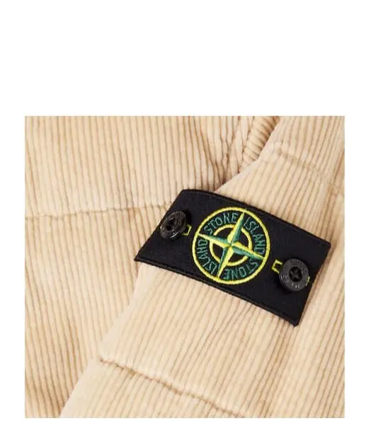 Stone Island Compass Cotton-blend Corduroy Jacket