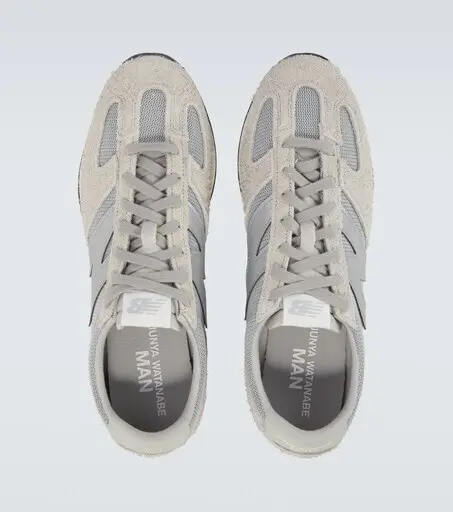 Junya Watanabe X New Balance 471 Suede Trimmed Sneakers
