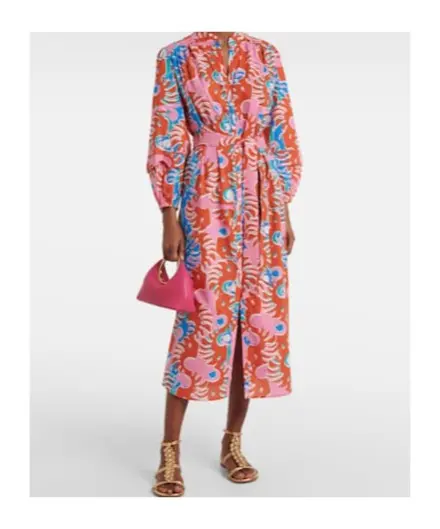 Poupette St Barth Cathy Cotton Shirt Dress
