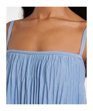 Proenza Schouler White Label Clyne Pleated Jersey Maxi Dress