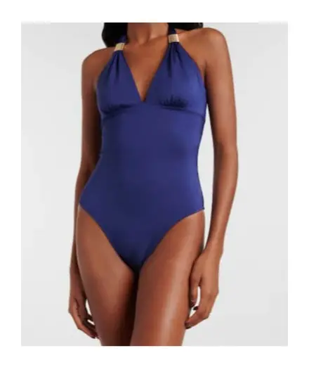 Heidi Klein Beau Soleil Halterneck Swimsuit