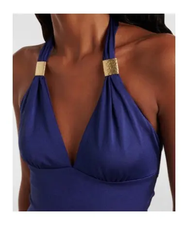 Heidi Klein Beau Soleil Halterneck Swimsuit