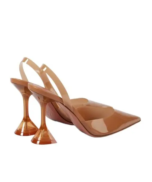 Amina Muaddi Slingback Pumps
