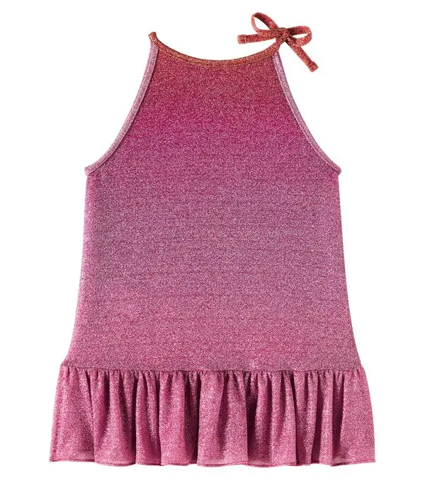 Oseree Lumière Lamé Dress