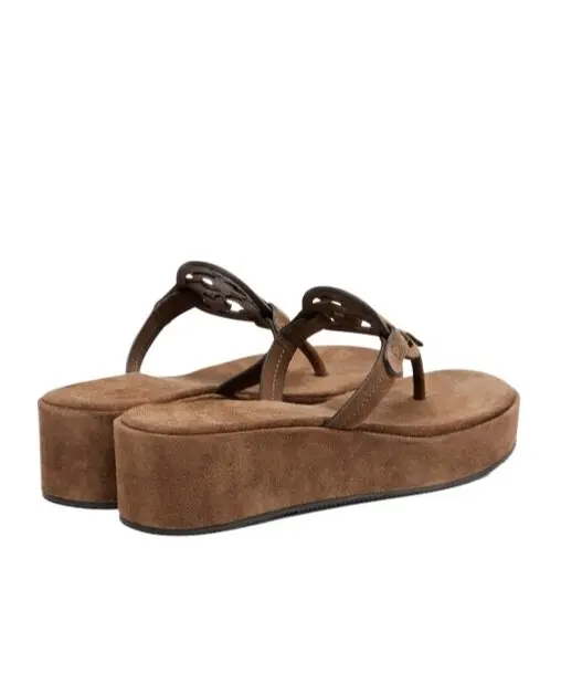 Tory Burch Miller 25 Suede Thong Sandals