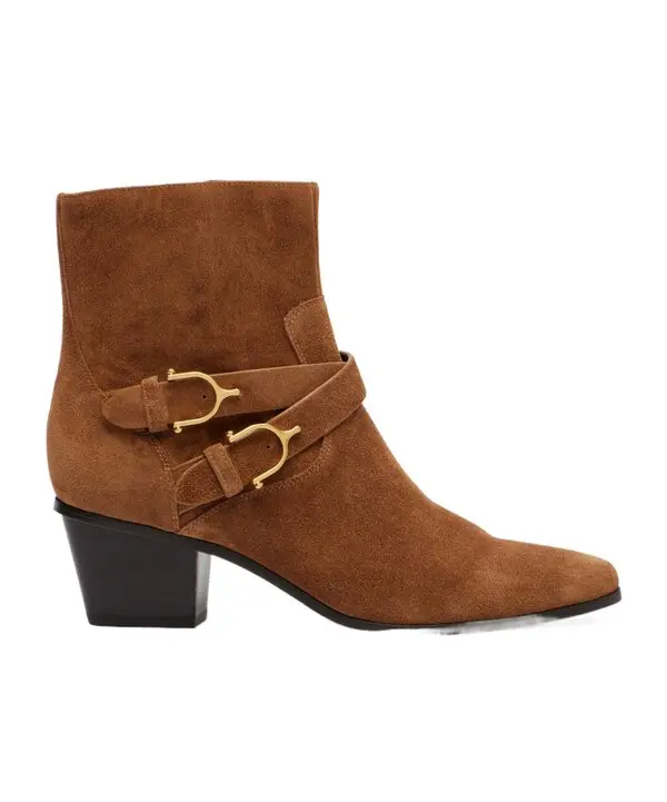 Veronica Beard Ashby 50 Suede Ankle Boots