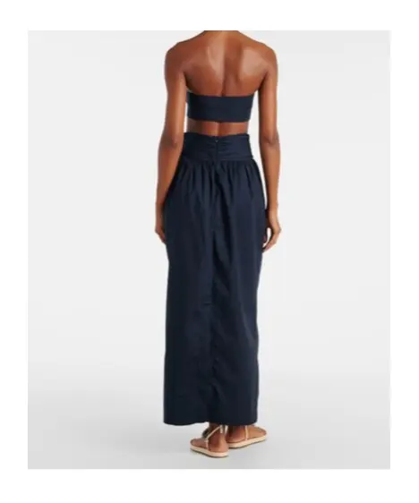 ADRIANA DEGREAS Cotton Maxi Skirt