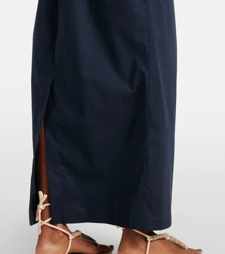 ADRIANA DEGREAS Cotton Maxi Skirt