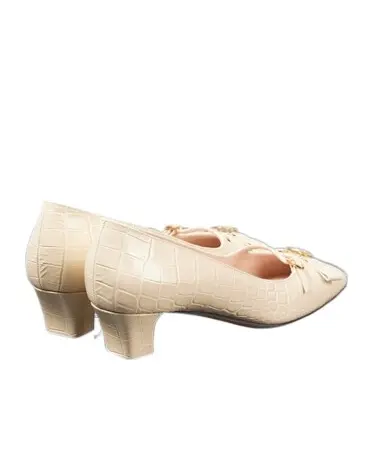 Valentino Garavani Croc-effect Leather Pumps
