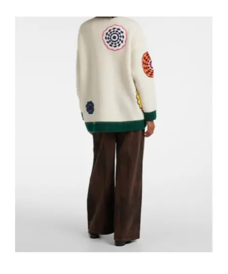 ALEMAIS Crochet Mohair And Wool-blend Cardigan