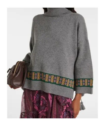 Etro High-neck Knit Sweater