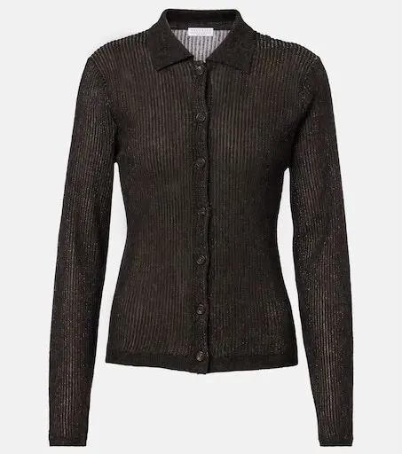 Brunello Cucinelli Silk And Wool Top