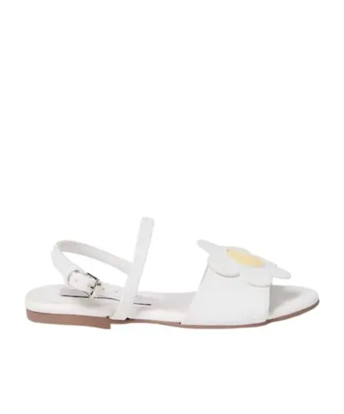 Stella McCartney Floral Sandals - White