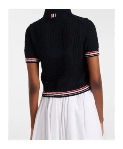 Thom Browne Openwork Cardigan