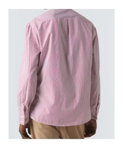 Brunello Cucinelli Striped Cotton Poplin Shirt