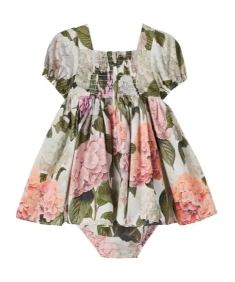 Dolce & Gabbana Floral Cotton Poplin Dress