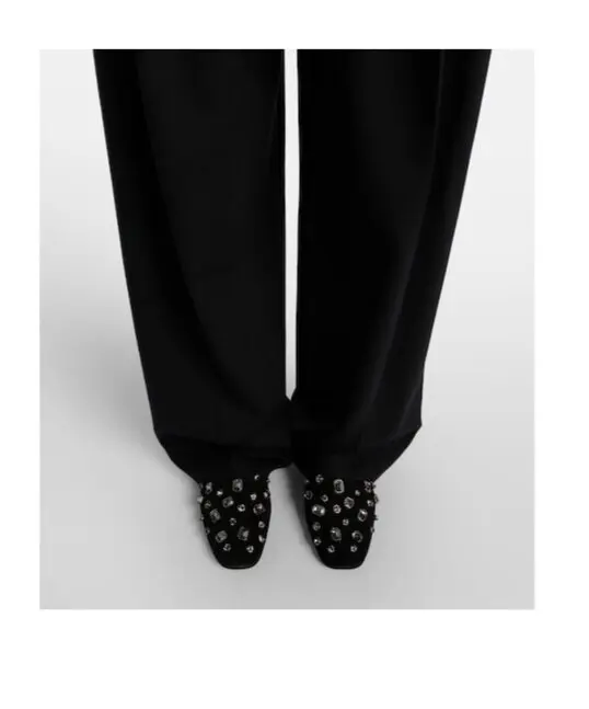 Veronica Beard Narcisa Crystal-embellished Suede Mules