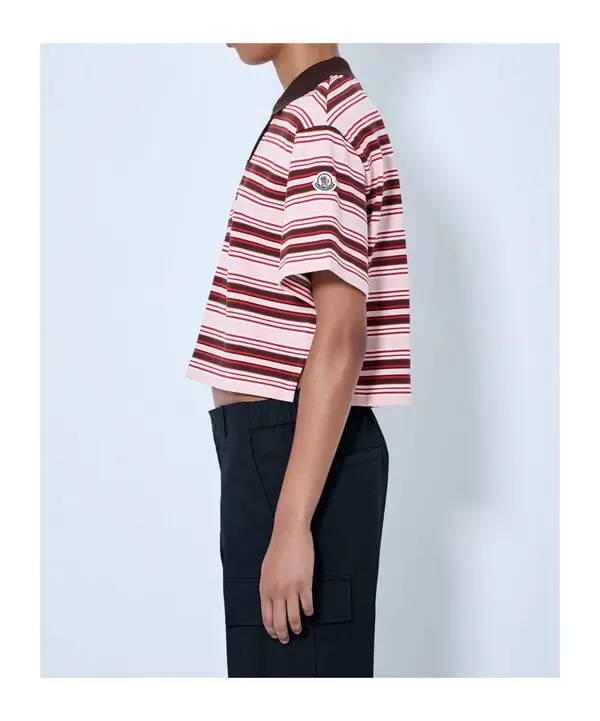 Moncler Striped Polo Shirt