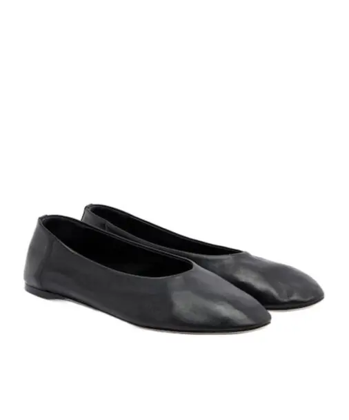 TOTEME Leather Ballet Flats