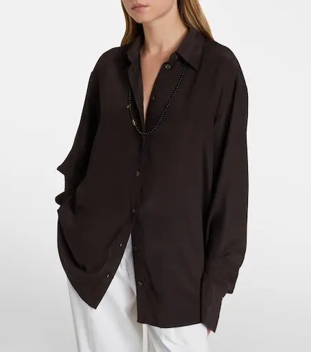 TOTEME Silk Crepe Shirt