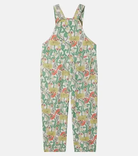 BOBO CHOSES Color Herbalist Floral Cotton Overalls