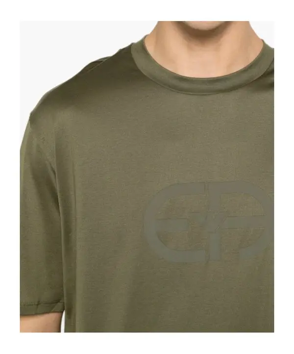 Emporio Armani Logo Printed Crewneck T-shirt