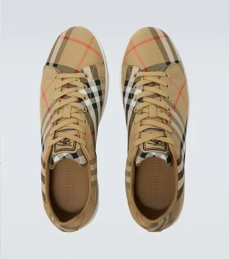 Burberry Set Check Sneakers