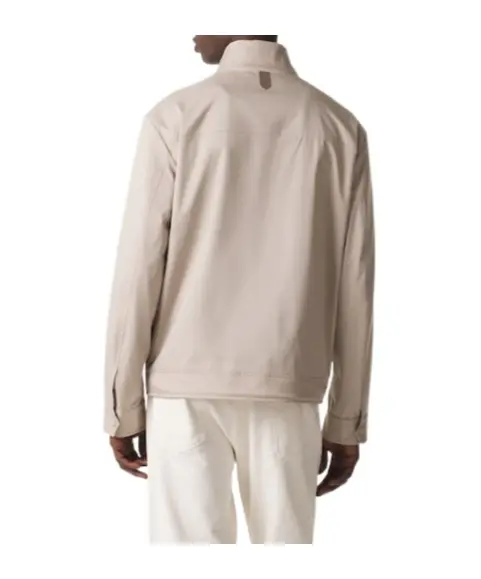 Canali Nuvola Reversible Zip Jacket