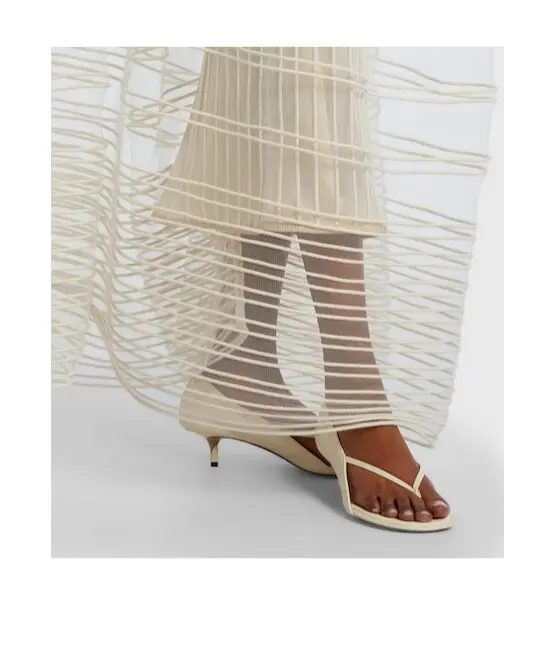 Jacquemus Leather Thong Sandals