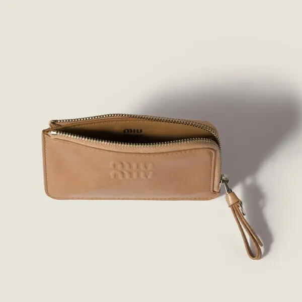 Miu Miu Leather Card Holder