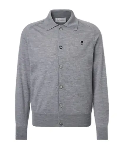 AMI Paris Wool Cardigan