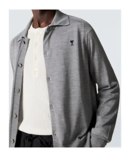 AMI Paris Wool Cardigan