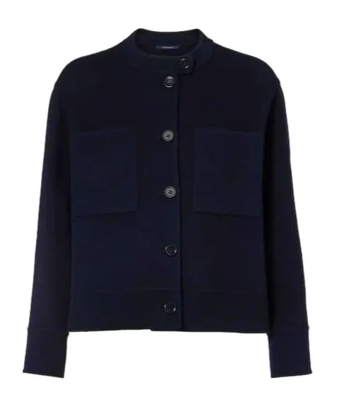 Max Mara Sarah Virgin Wool Jacket - Black