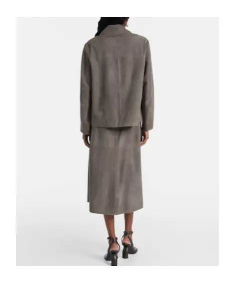 Max Mara Suede Shirt Jacket