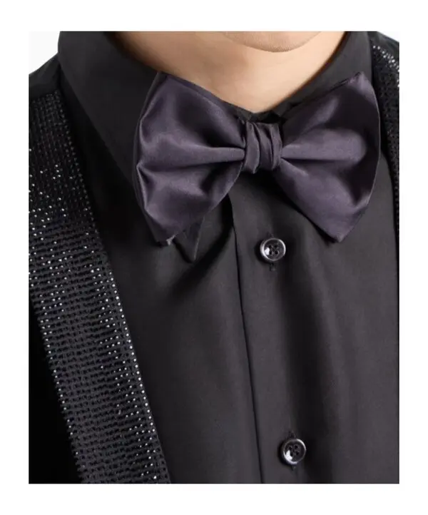 Giorgio Armani Oversize Bow Satin Tie
