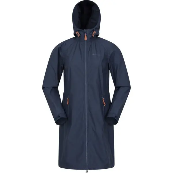Mountain Warehouse Ioana Longline Soft Shell Jacket - Navy