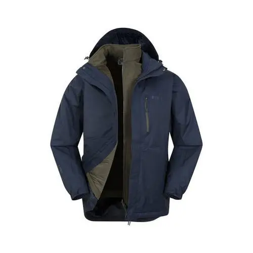 Mountain Warehouse Bracken Extreme 3 In 1 Waterproof Jacket - Blue
