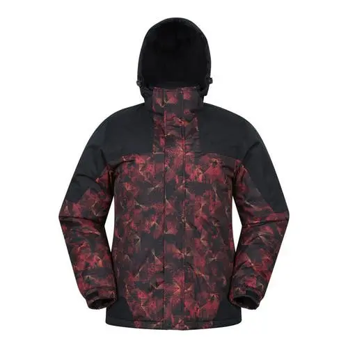 Mountain Warehouse Shadow Ii Printed Ski Jacket - Bright Orange
