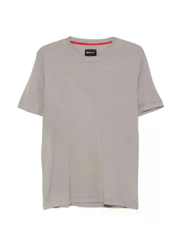 Kiton Crew-neck Short-sleeve T-shirt