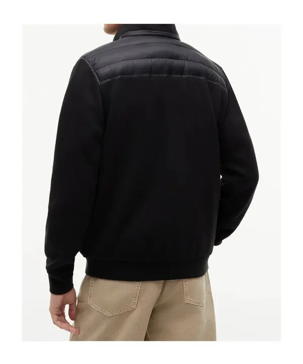 Tommy Hilfiger Quilted-panel Zip-up Jacket