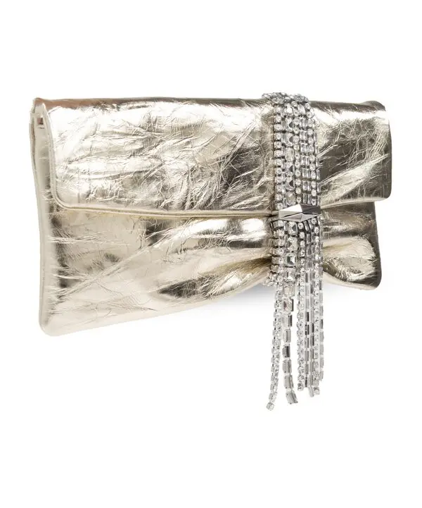 JIMMY CHOO Vintage Metallic Clutch Bag