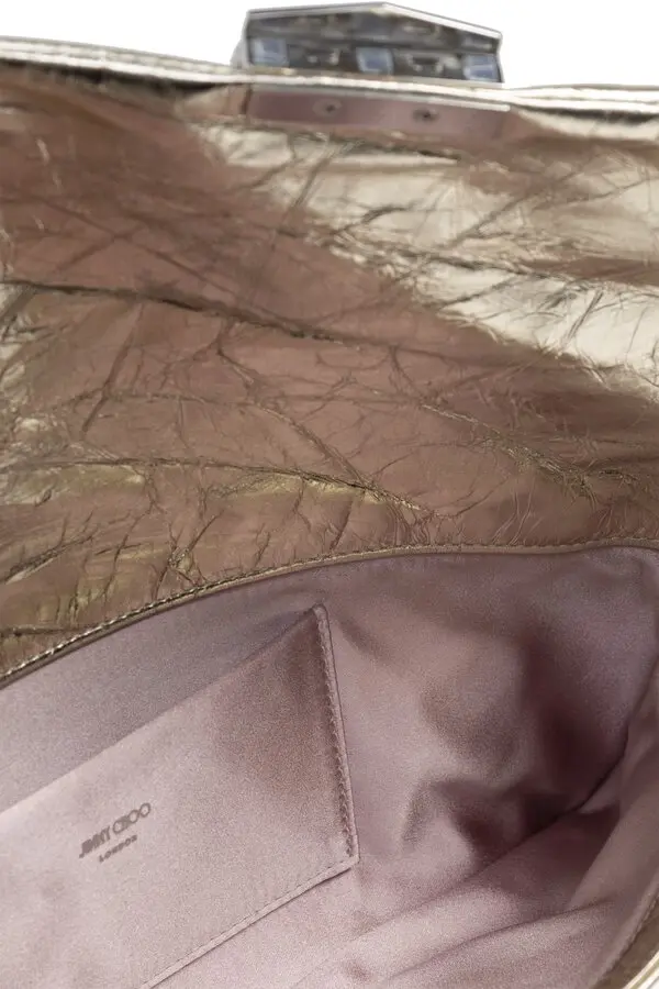 JIMMY CHOO Vintage Metallic Clutch Bag