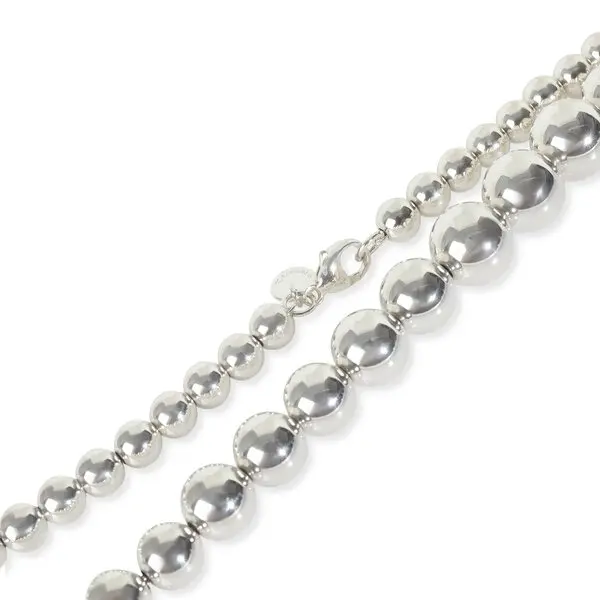 Tiffany & Co. Sterling Silver Ball Chain Necklace