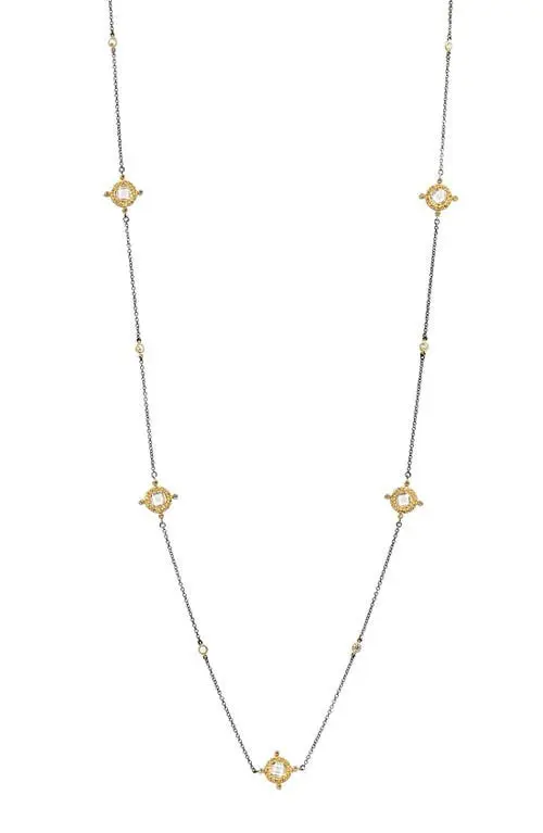 Freida Rothman Long Station Necklace