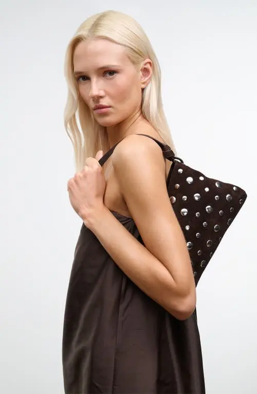 Staud Dani Mini Leather Shoulder Bag