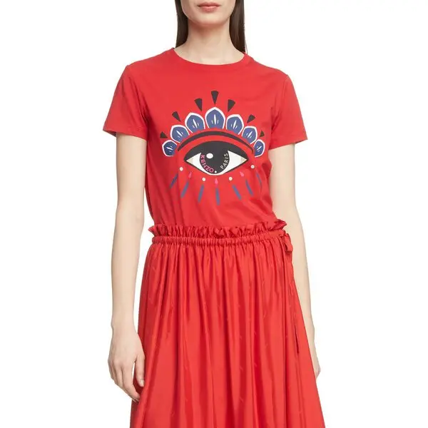 Kenzo Eye Classic Tee - Medium Red