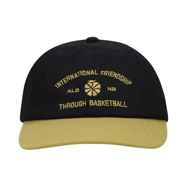 Aimé Leon Dore Seasonal Masaryk Iftb Cap 'jet /antique Gold - Black