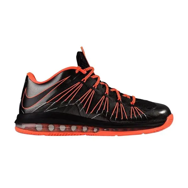 Nike Max Lebron Low Athletic Sneakers - Black