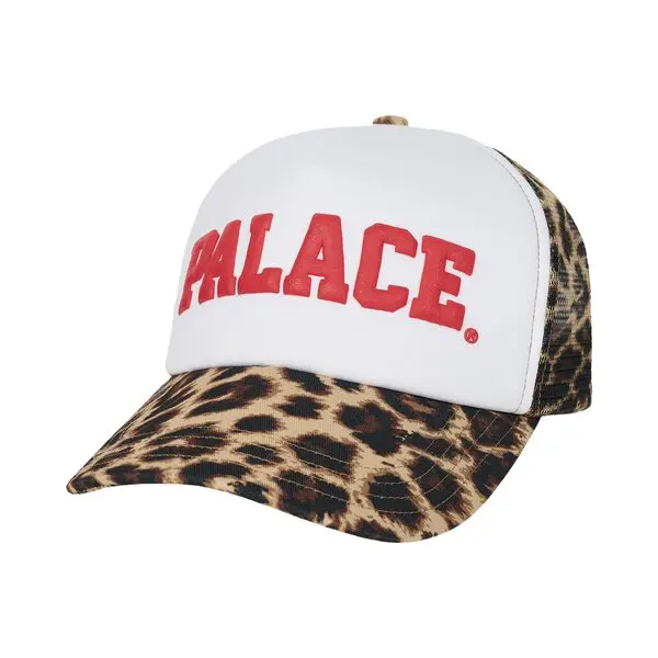 PALACE Uni Trucker 'leopard - Yellow