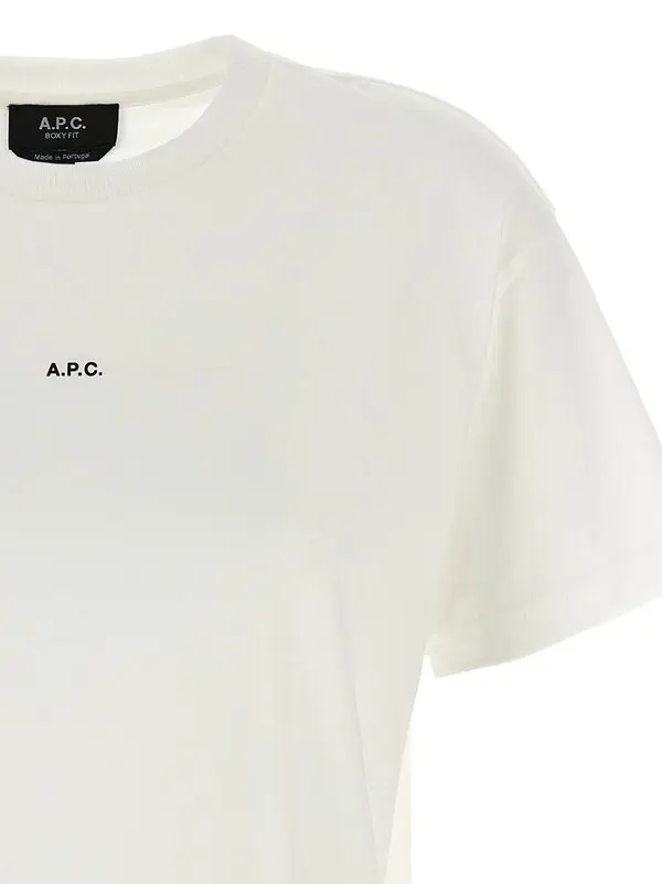 A.p.c. Boxy Micro Logo T-shirt - Multicolor